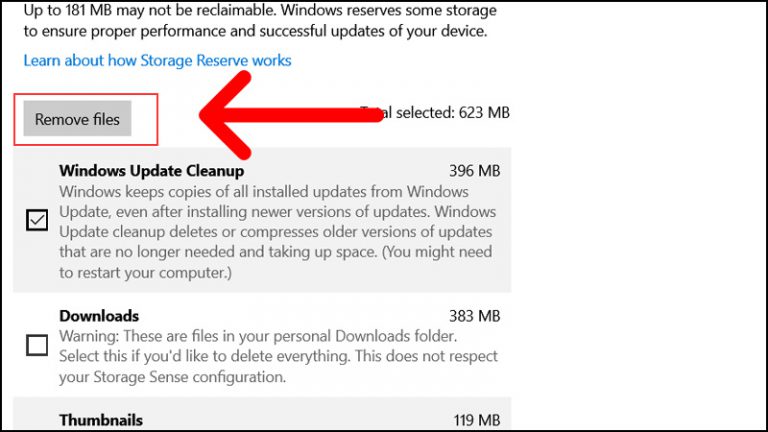 Hướng dẫn cách xóa file rác trên máy tính win 10 hiệu quả