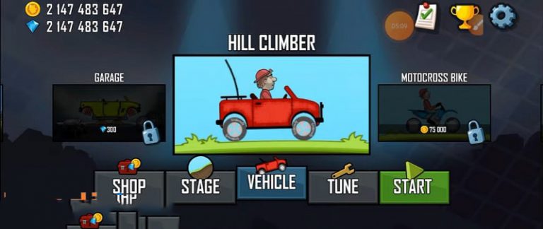 Tải Hill Climb Racing MOD + APK 1.58.0 (Full Kim Cương, Vàng)